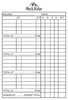 Archery Score Pad | Blackridge Archery